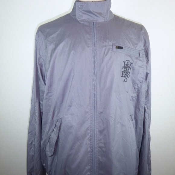 Nike | Jackets & Coats | Nike Lebron James Gray Witness Zip Warm Up ...